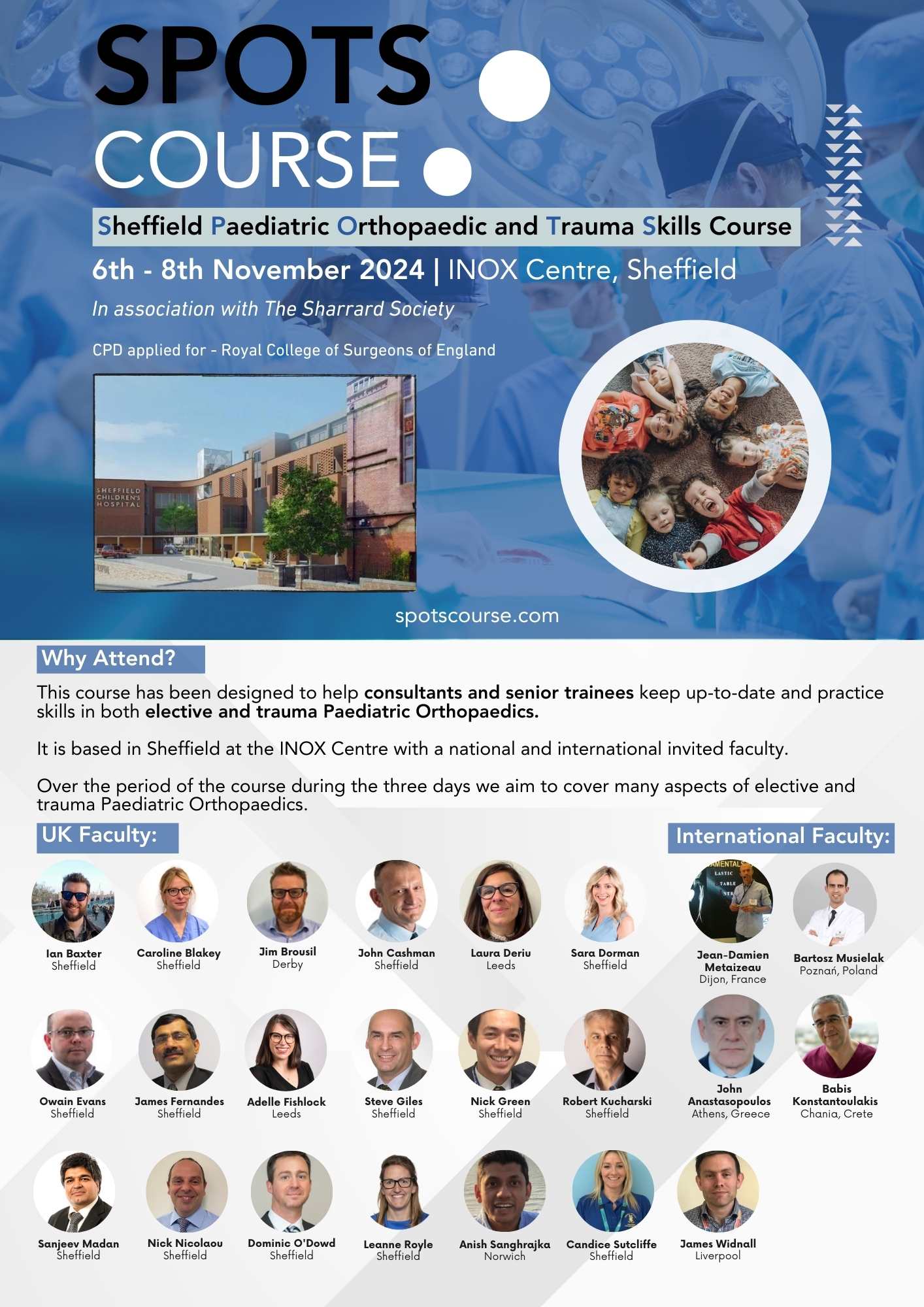 BSCOS > Public > Events & Education > BSCOS Meetings and Courses